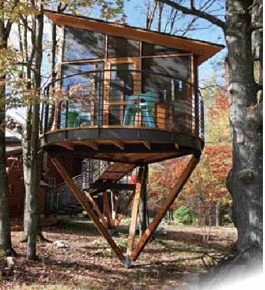 Tree House Moves With the Wind | JLC Online