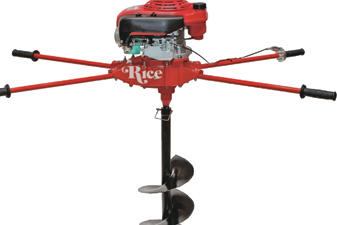 Rice hydro auger store