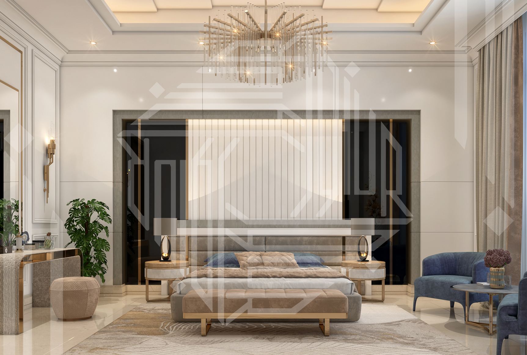 Guest Bedroom for a Modern Villa | Architect Magazine