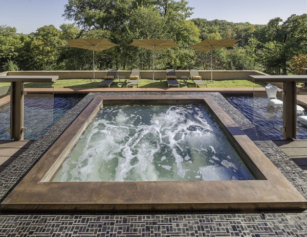 Copper and Stainless Steel Hot Tub| Aquatics International Magazine