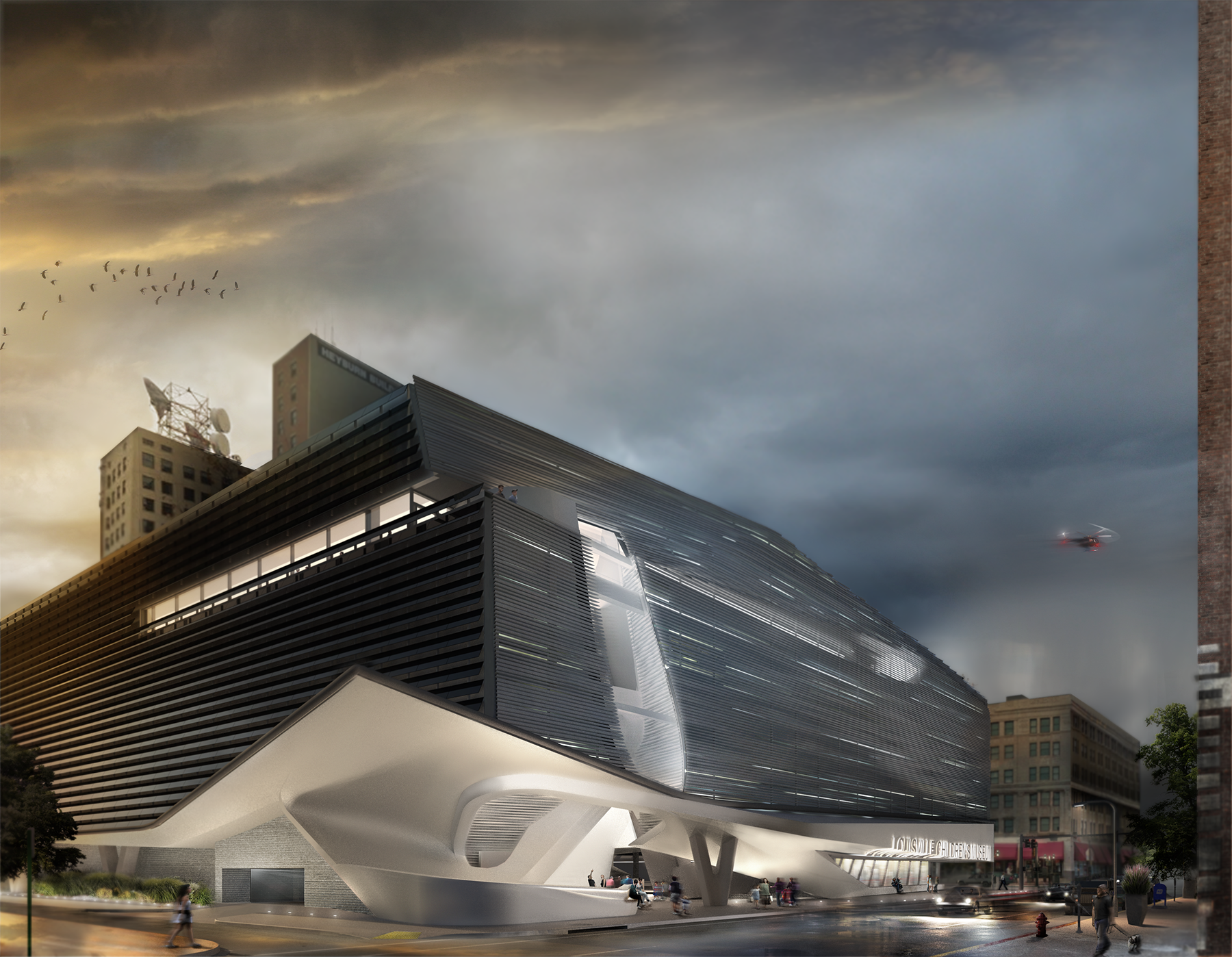 Grey Matter | Louisville Children's Museum Competition | Architect Magazine