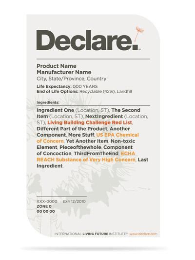 A New Label to Declare Building Products' Contents | Builder Magazine
