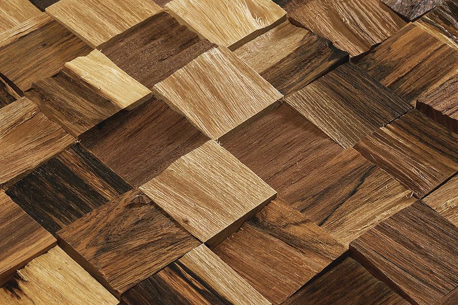 Sculpted Wall Treatment Tiles From IndusParquet | Builder Magazine