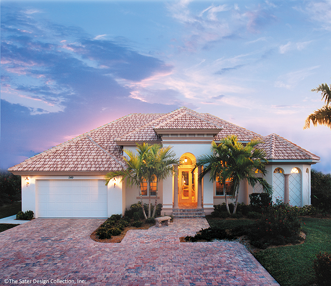 Small Plans Dan Sater Mediterranean House The Art And Science Of The