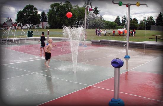 Jefferson, McKinley and South Park Spraygrounds| Aquatics International ...