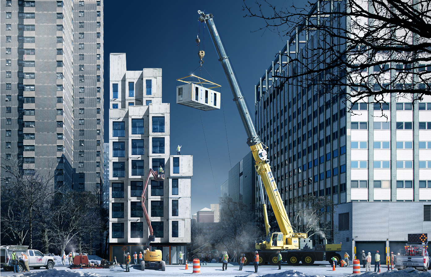 Modular Micro Units Take Manhattan | Builder Magazine