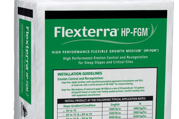 Profile Products' Flexterra HP-FGM turf establisher| Concrete ...