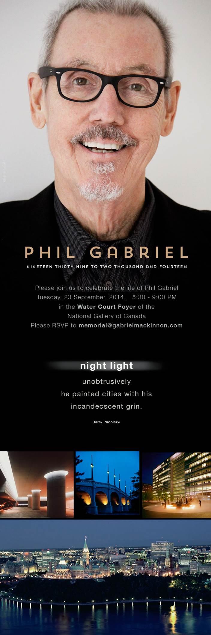 Memorial Service Honoring Phil Gabriel To Be Held Sept. 23 | Architect ...