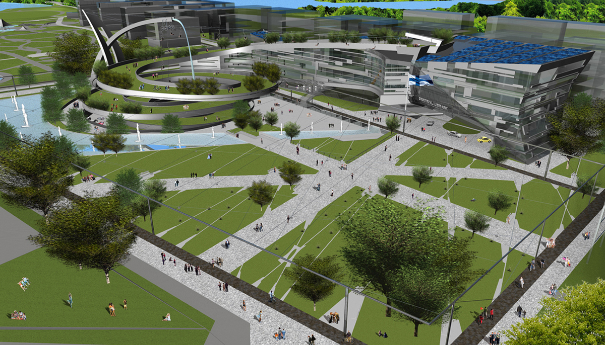 "BIBLIO-Centrum"- Central Library, The Heart Of Metropolis | Architect ...