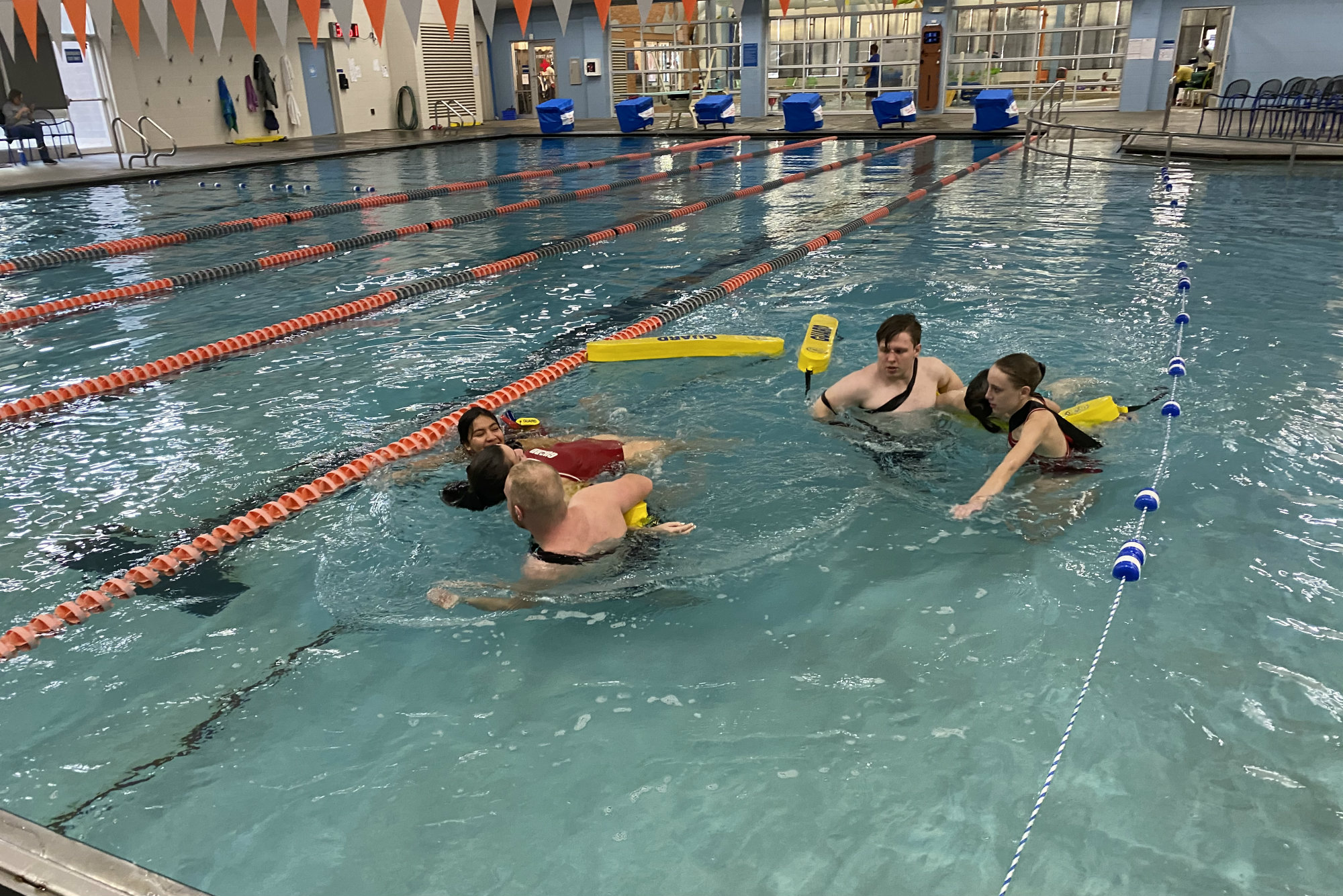 Readiness Response Drills for Pairs| Aquatics International Magazine