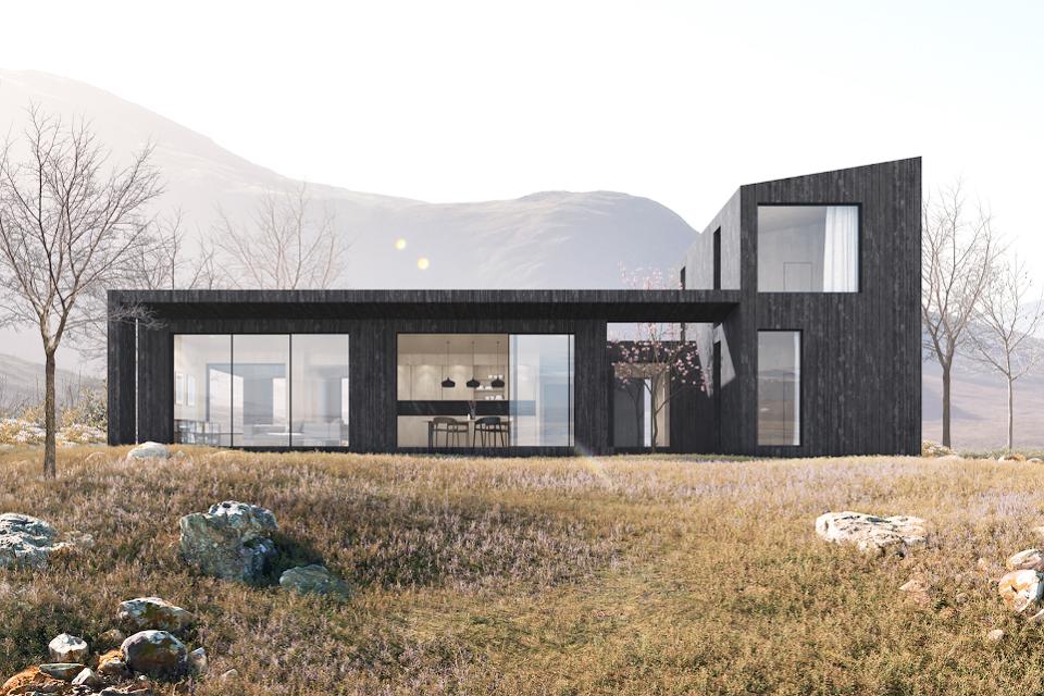 Solar Energy Efficient Modular Homes Sustainable Architecture: The Low