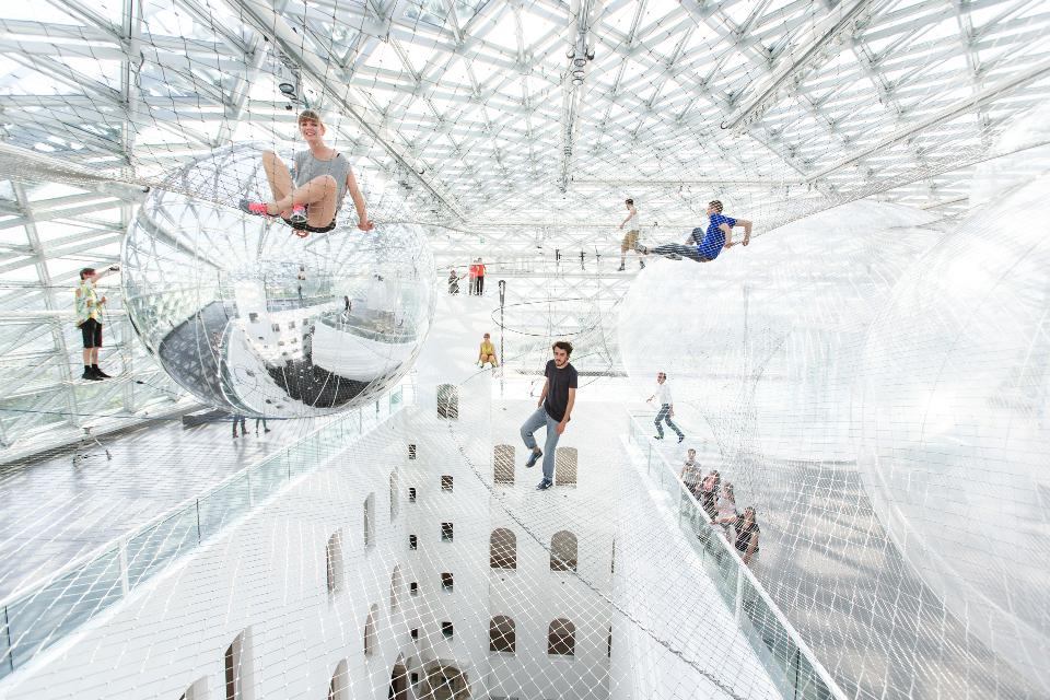 'In Orbit' Installation Makes Occupants the Spectacle | Architect Magazine