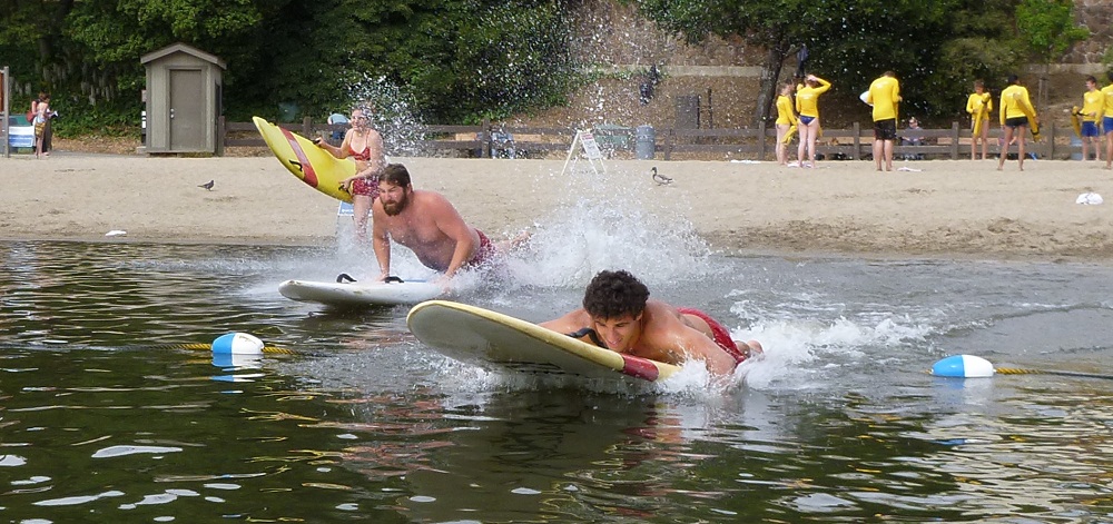 Four Lifeguard Rescue-Board Drills for Waterfront Environments with ...