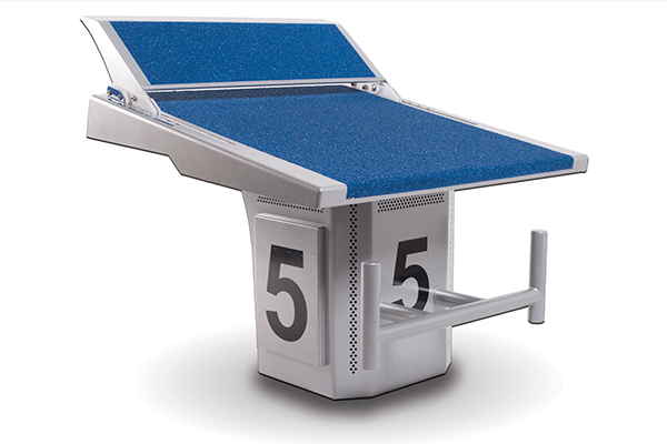 Elite Starting Block with Track Start| Aquatics International Magazine