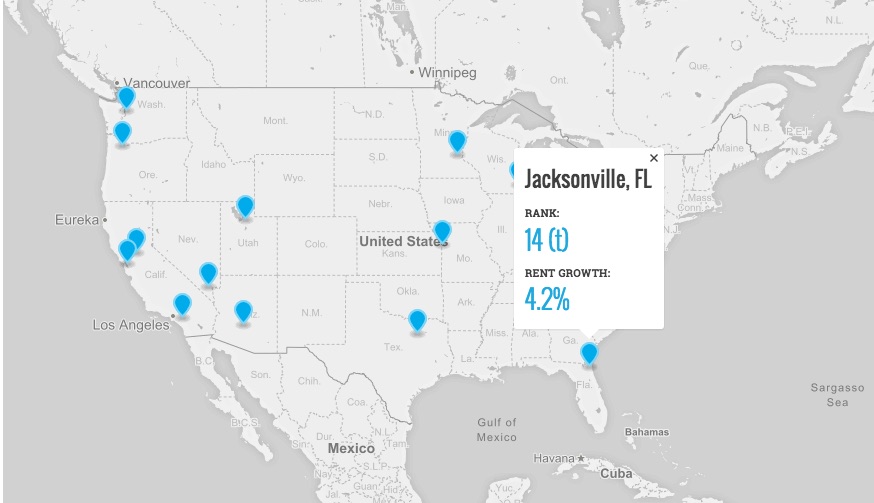 2016's Top Markets for Rent Growth So Far | Multifamily Executive Magazine