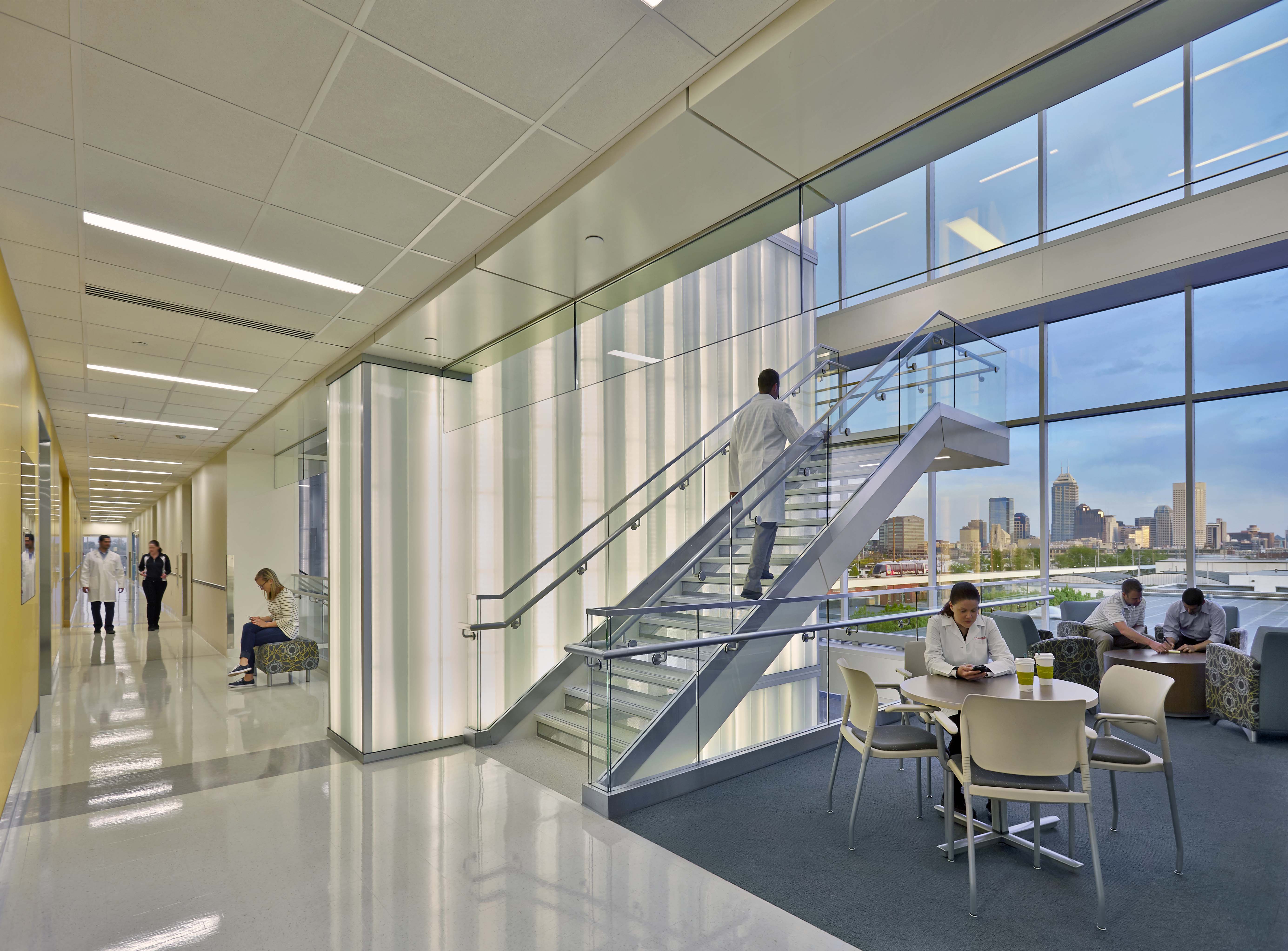 The Neurosciences Research Building of Indiana University’s School of ...