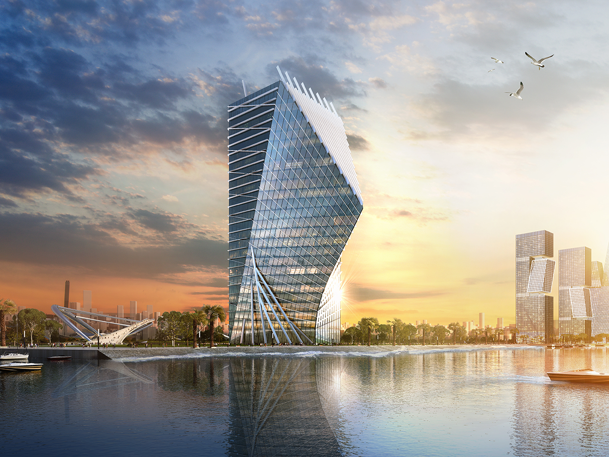 Beirut Sea Port 'Phoenix' Design Proposal_ Condotel | Architect Magazine