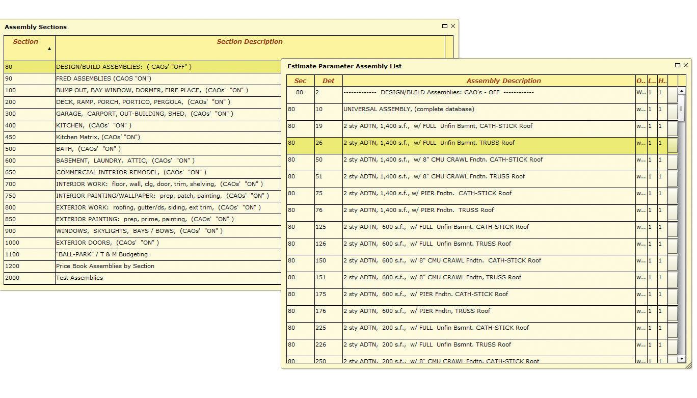 Estimating Using Templates | JLC Online