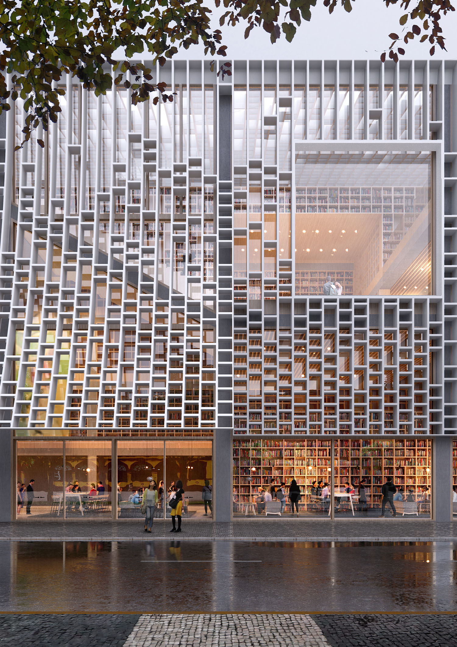 Macau Central Library, by Mecanoo | Architect Magazine