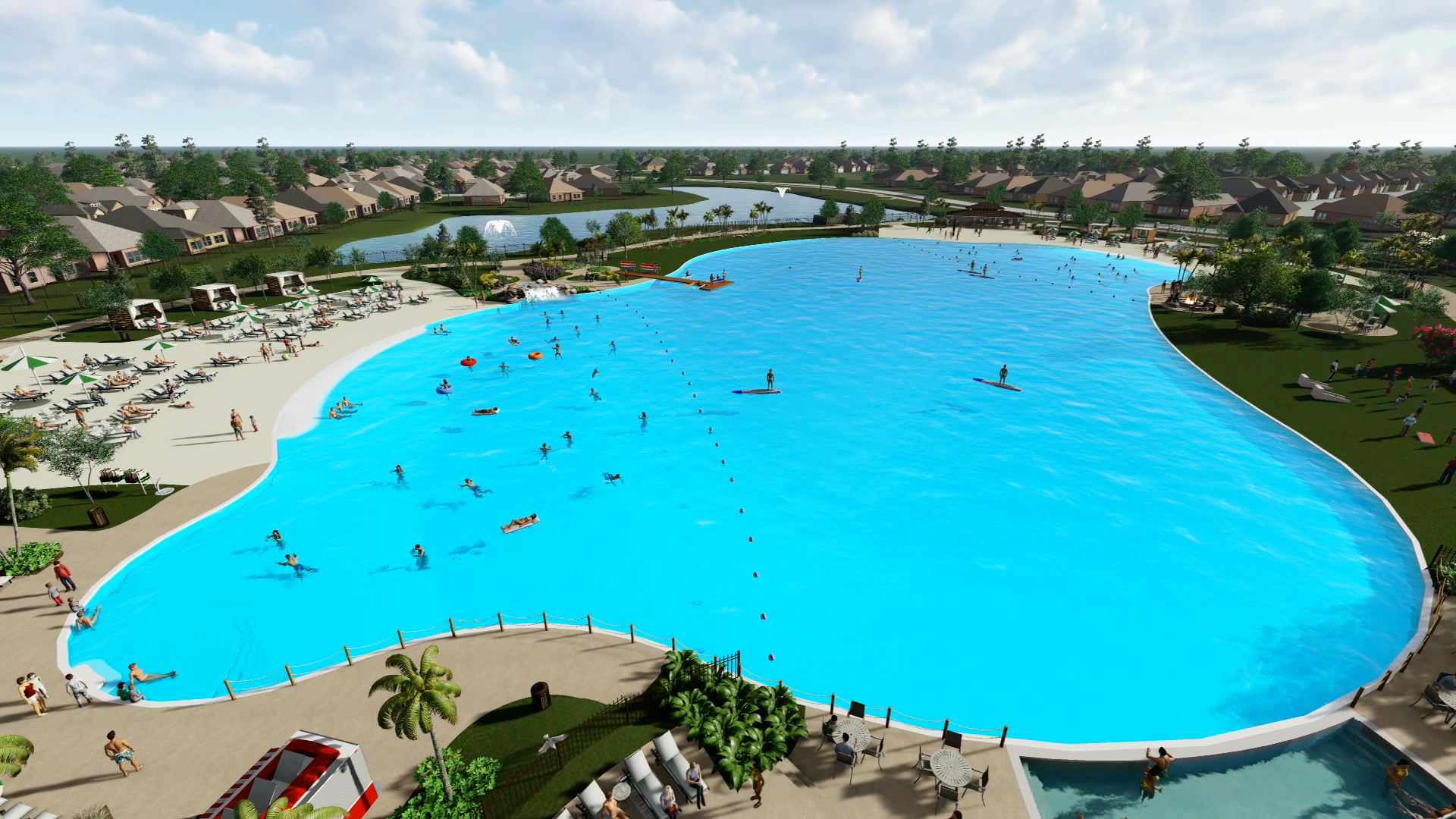 Construction Begins on Houston-Area Lagoon | Builder Magazine