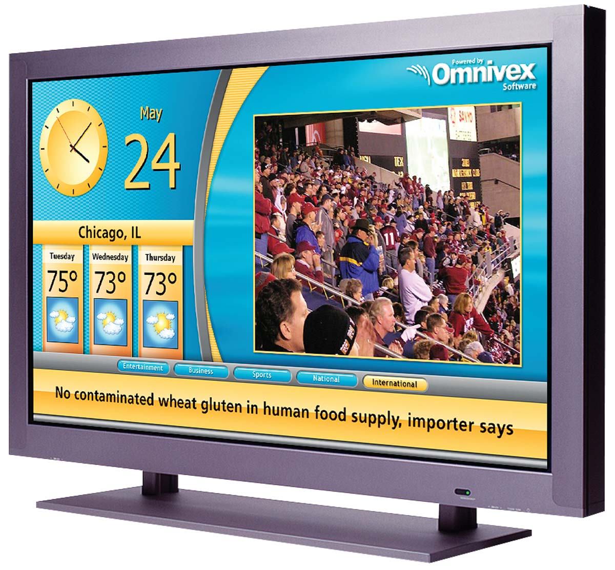 Omnivex Display 3 content management system from Omnivex | Architect ...