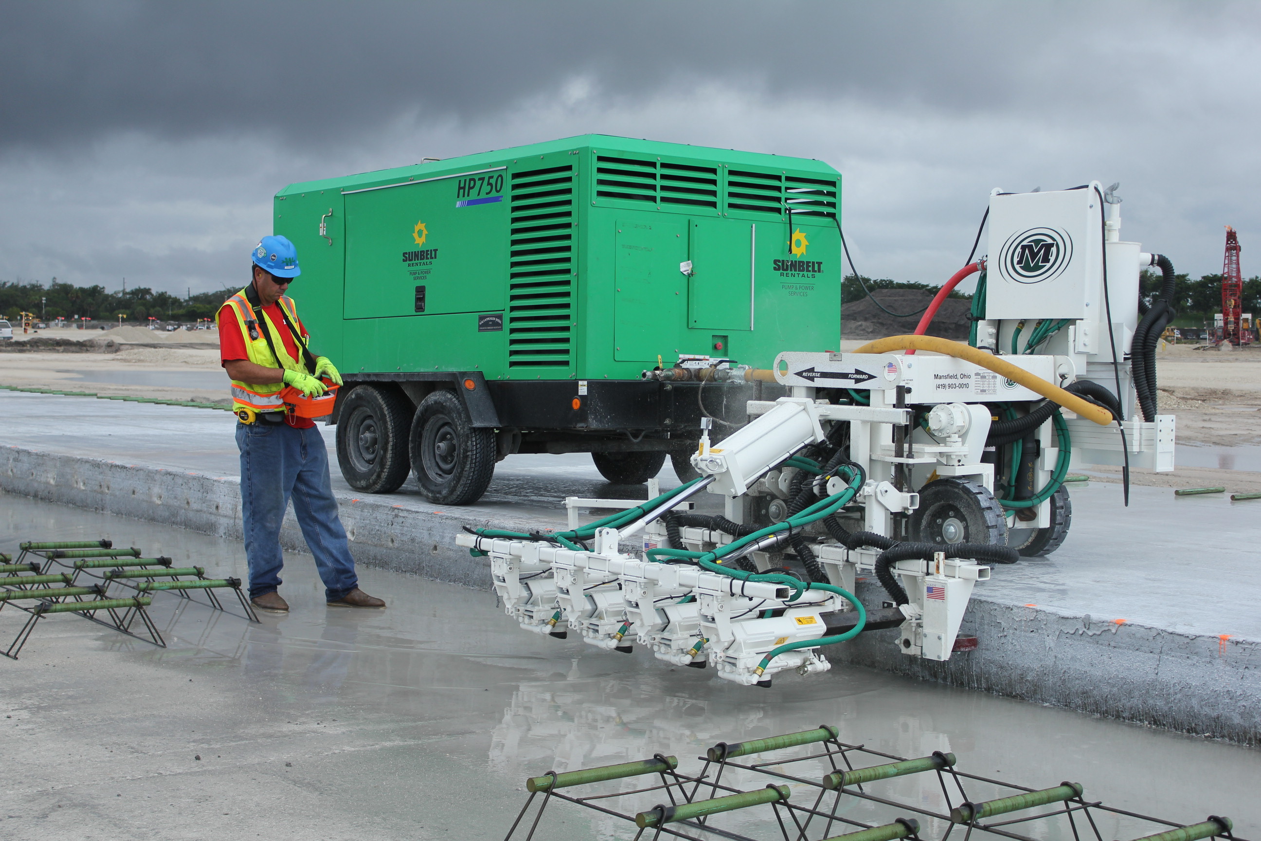 Remote-control dowel pin drilling| Concrete Construction Magazine