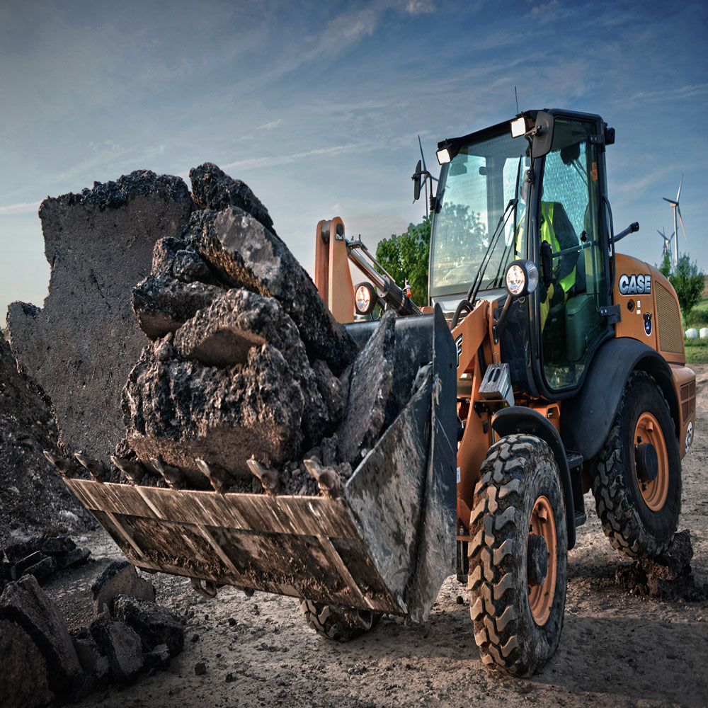 F Series compact wheel loader from Case| Concrete Construction Magazine