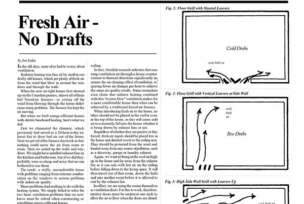 Fresh Air, No Drafts | JLC Online