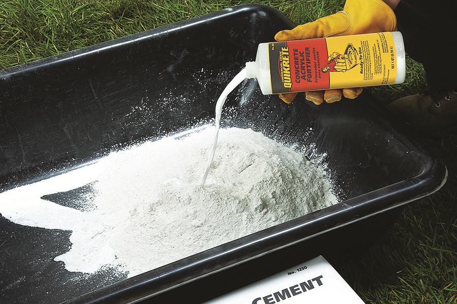 The Quikrete Cos. Concrete Acrylic Fortifier| Concrete Construction ...