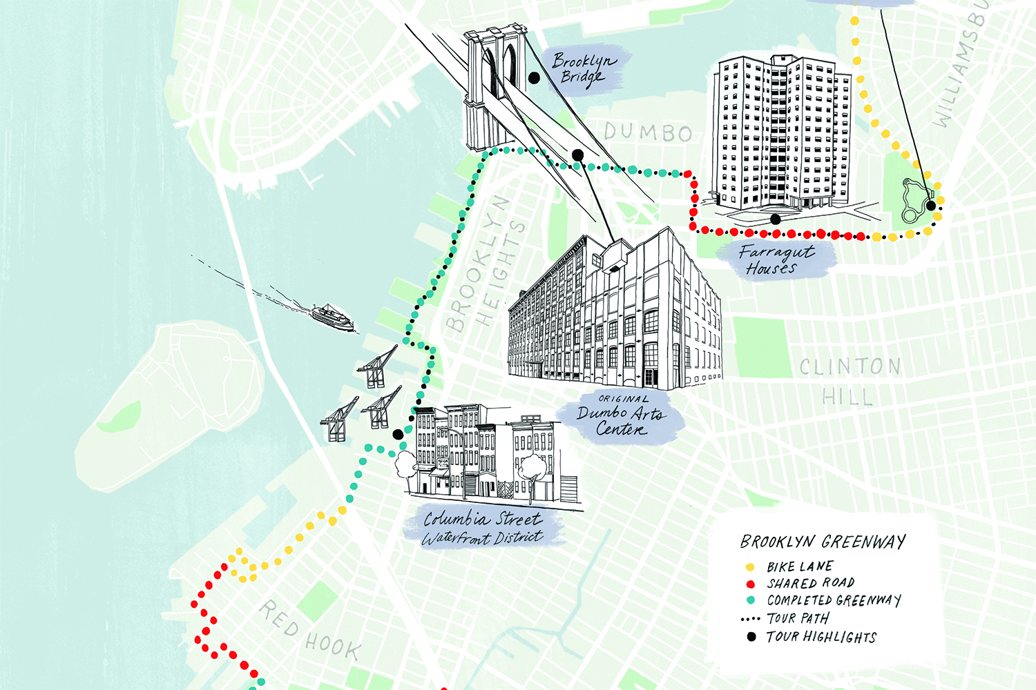 Biking the Brooklyn Greenway | Architect Magazine