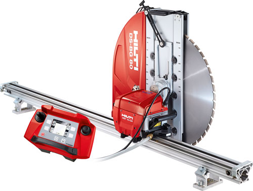 Wall Saw System DST 10-CA With Cut Assist| Concrete Construction ...