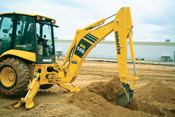 Komatsu America Corp. WB146-5 and WB146PS-5 backhoe loaders| Concrete ...