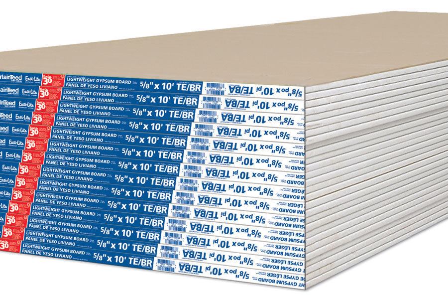 CertainTeed Easi-Lite 30 Gypsum Board | JLC Online