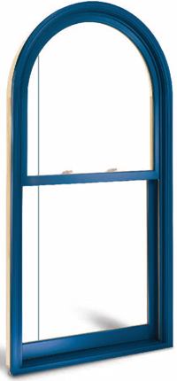 Marvin Windows and Doors Ultimate Double Hung Magnum Round Top Window ...