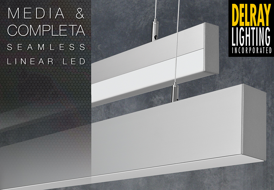 Media & Completa Seamless Linear LED Fixtures | Architect Magazine