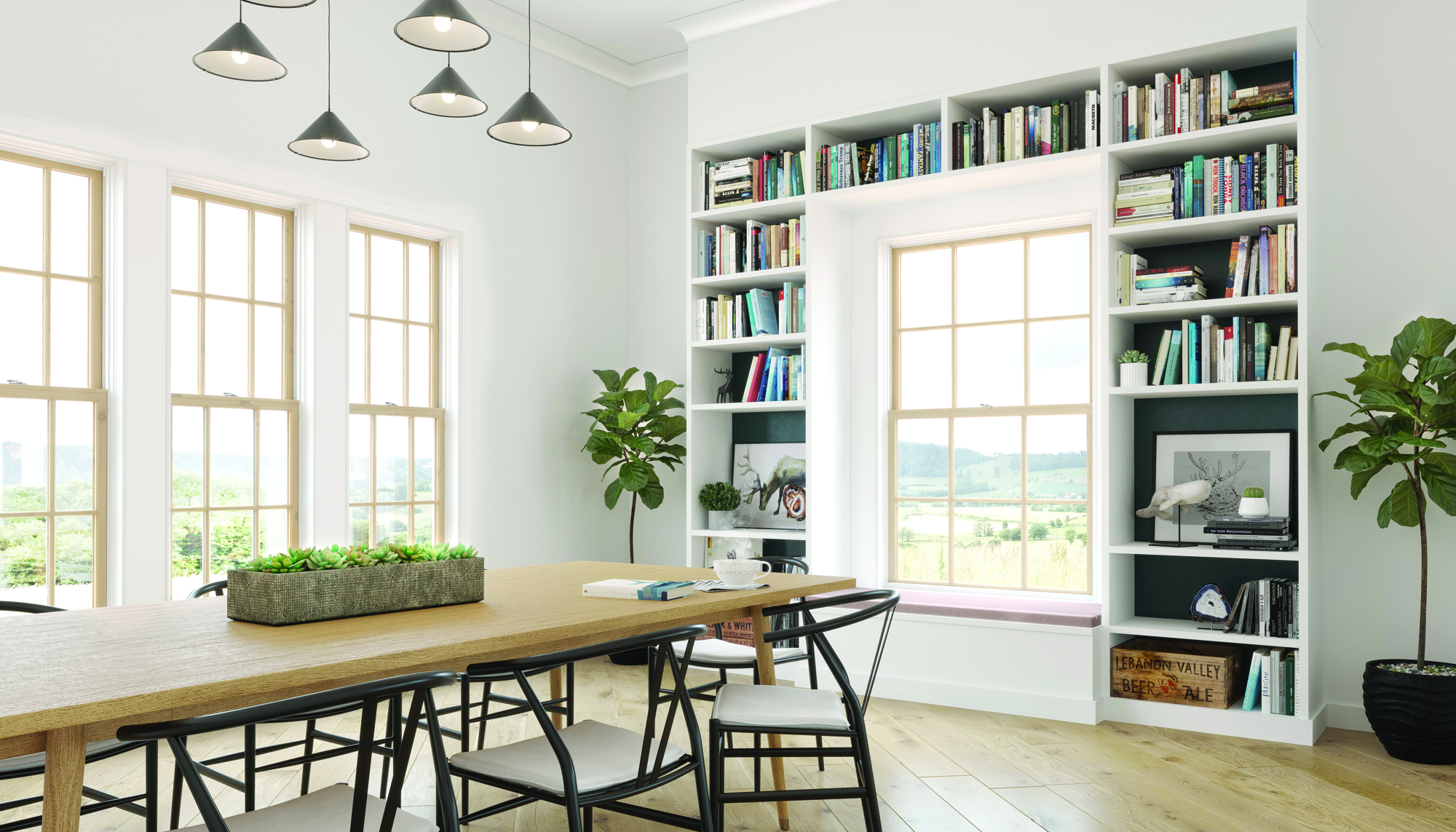 Mixed-Frame Window Finishes | JLC Online