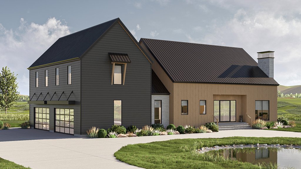 House Plan of the Week: Barndos Go Modern | Builder Magazine