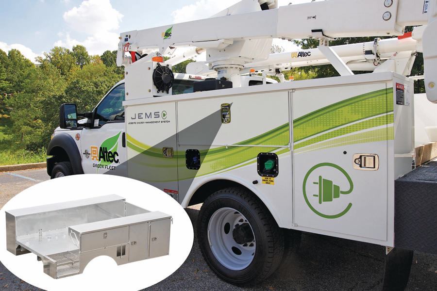 Altec Industries AT40G JEMS Aerial Device| Concrete Construction Magazine