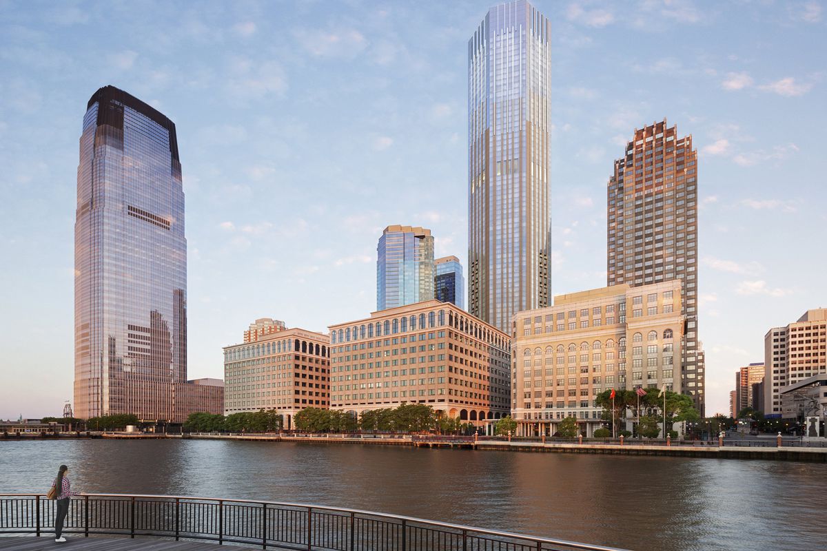 Luxury Condo Tower Tops Out as Tallest Building in NJ | Multifamily ...