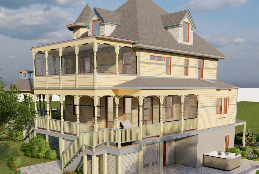 Queen of Zero: A Modern Interpretation of the Victorian Porch | JLC Online