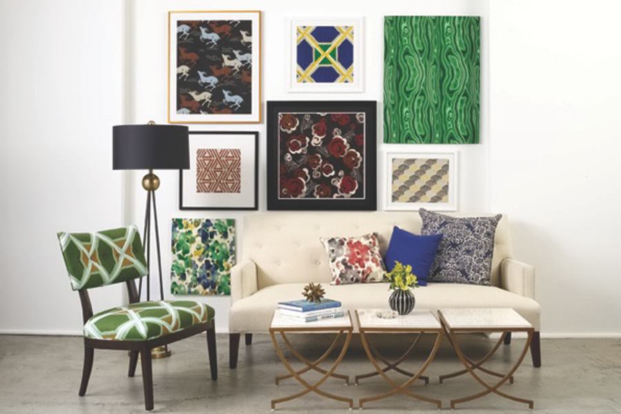 Textile Collection Mixes Mid-Century Modern with Global Craft | Builder ...