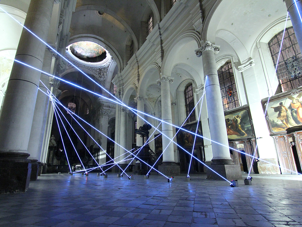 A Killer Light Show, Set Inside a Church | Architect Magazine