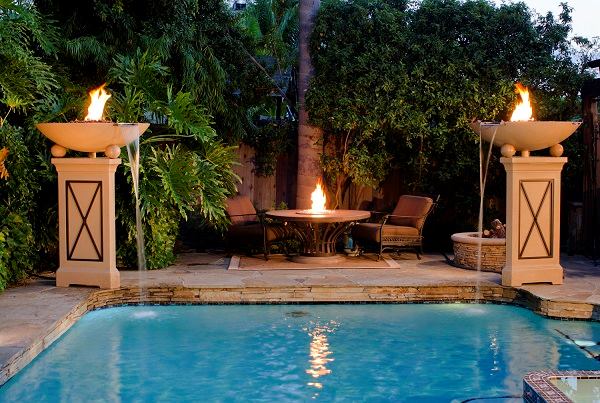 Combine Water and Fire with Fire Bowls from American Fyre Design| Pool ...