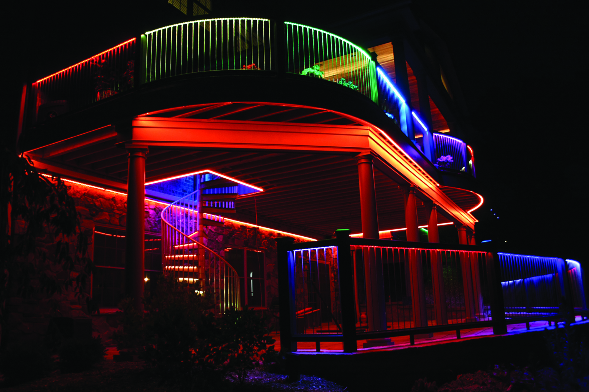 Light Show | Professional Deck Builder | Lighting, Lighting Design