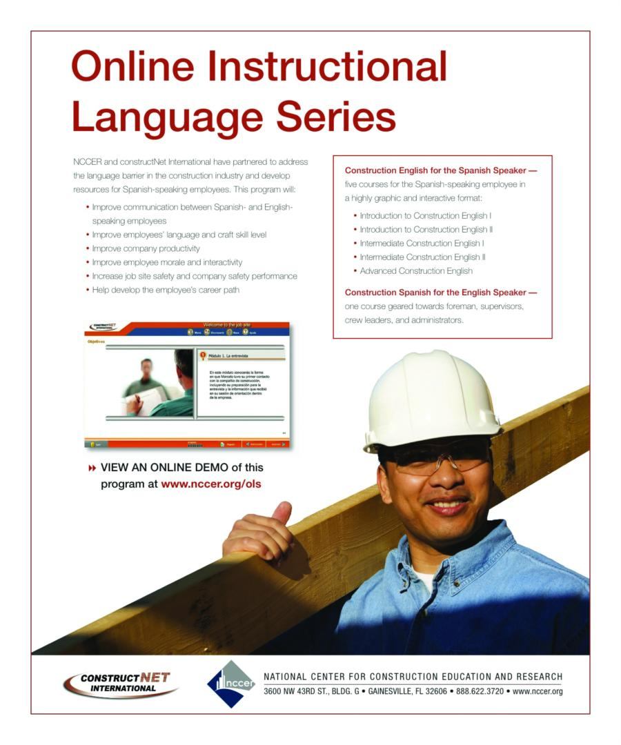 National Center for Construction Education and Research Offers ...