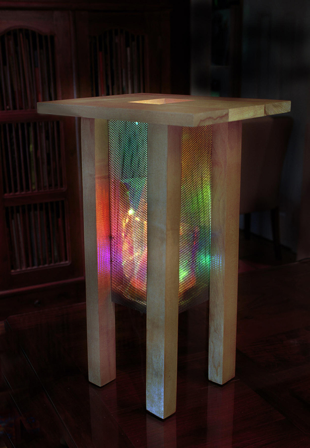 Dichroic Temple Art Lighting | Architect Magazine