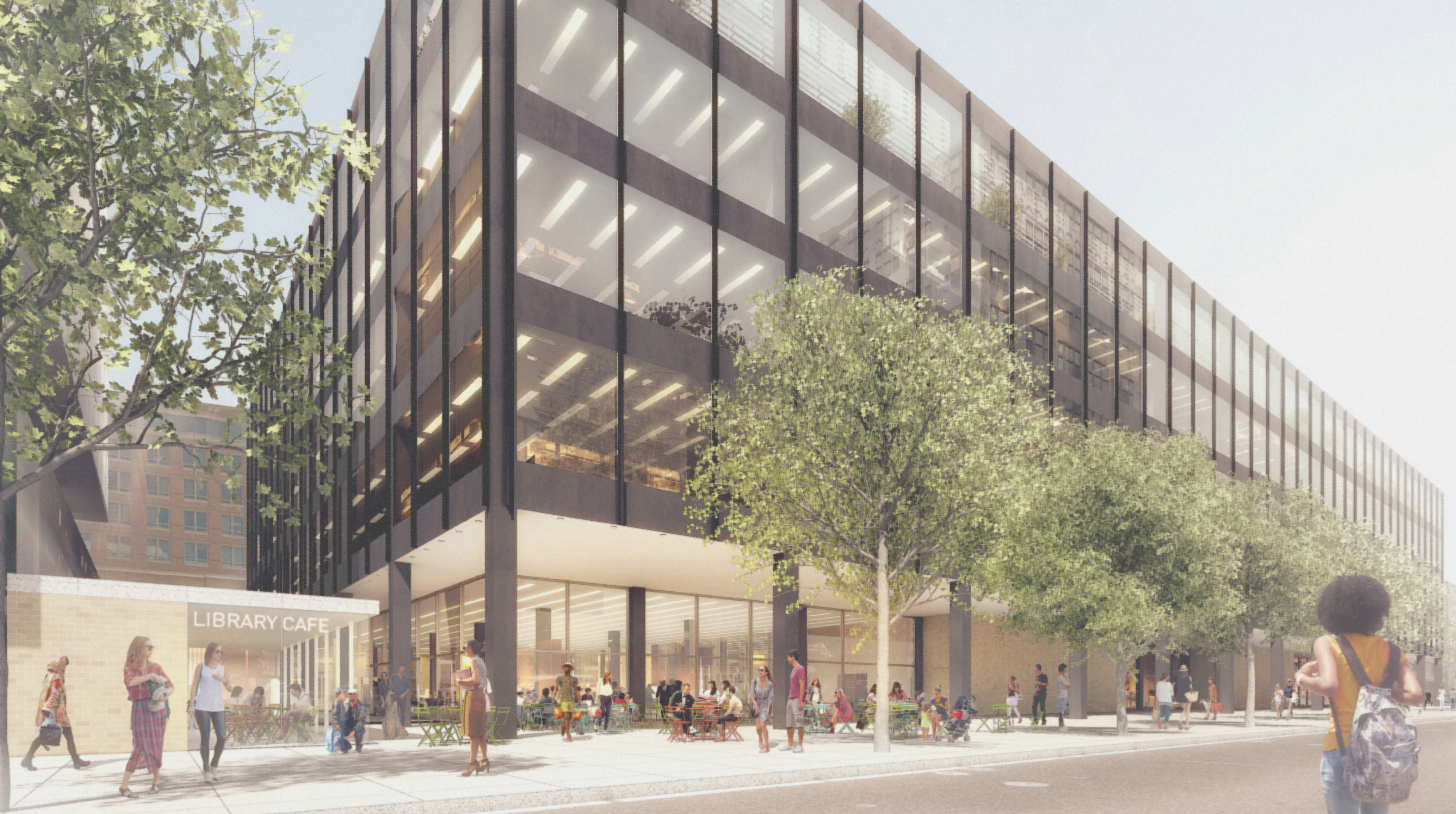ASG+Patkau Proposal for MLK Library | Architect Magazine