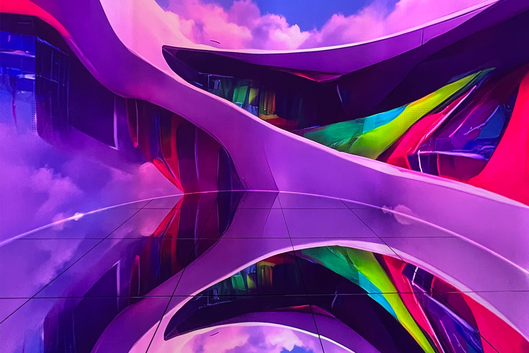 Zaha Hadid Architects Goes Meta At The Seoul Exhibition