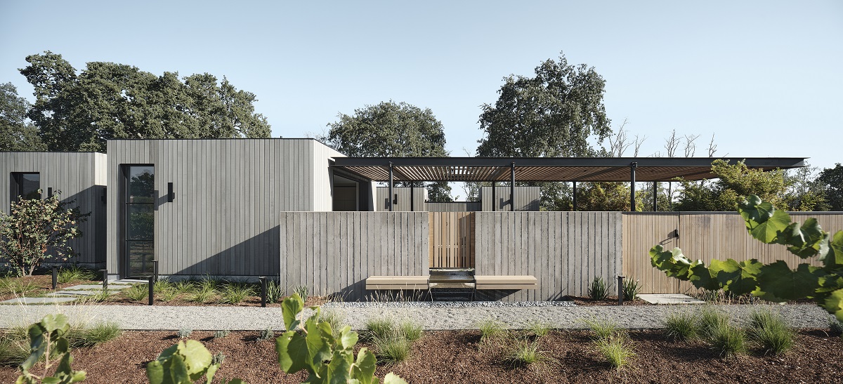 This Five-Structure Accessory Building Provides a Retreat for Homeowner ...