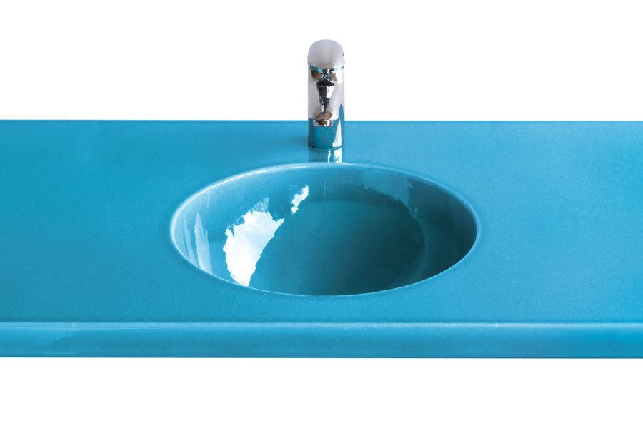 Pyrolave's Lava Stone Integrated Sinks and Countertops | Builder Magazine